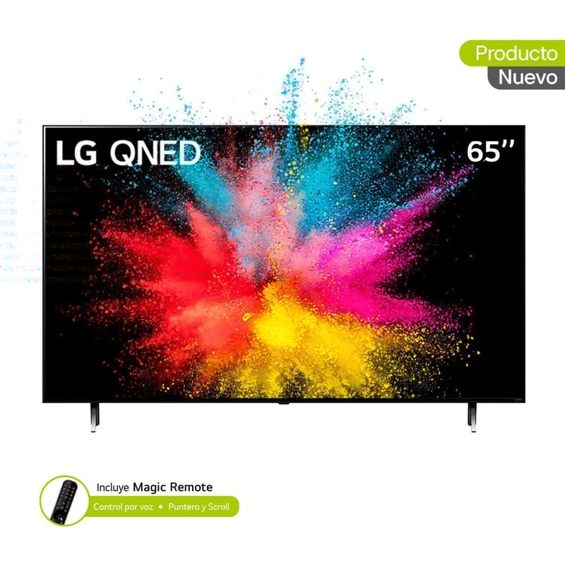 Televisor LG QNED 65 pulgadas 4K UHD Smart TV ThinQ | Incluye Magic ...