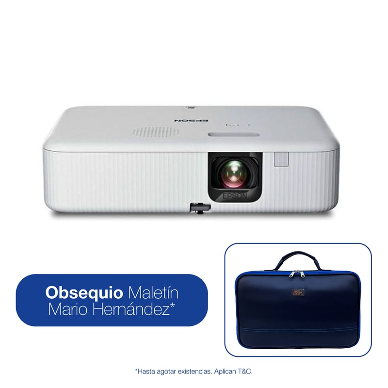 Proyector portátil Epson Videoproyector Epiqvision FH02 Full HD 3000 ...