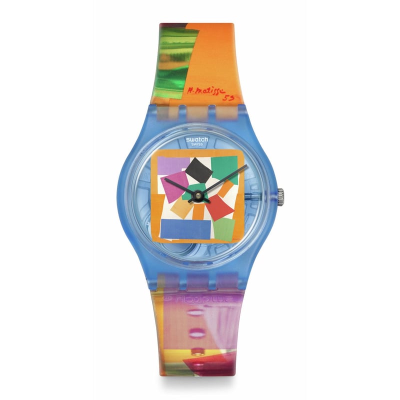 Reloj Swatch Unisex MATISSE'S SNAIL. Reloj Plástico Multicolor SO28Z127 ...