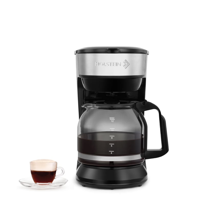 Cafetera con filtro Holstein Housewares HH-09101014SS 12 tazas HOLSTEIN ...