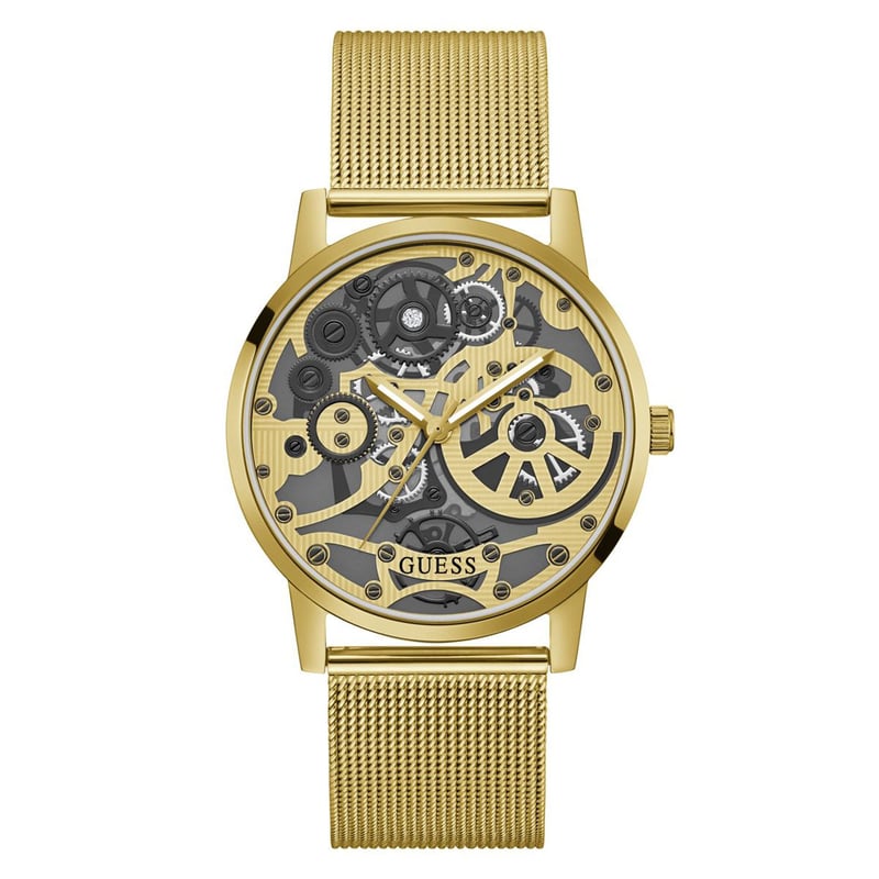Reloj Guess Hombre GADGET. Acero Inoxidable Dorado GW0538G2 GUESS ...