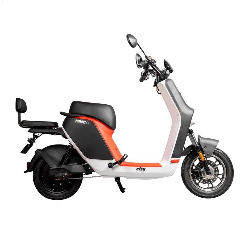Moto eléctrica Minca City - Moped 350 W - 40Km/h. 0% de interés a 3 cuotas pagando con tu CMR ...