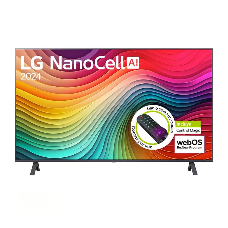 Televisor LG NANOCELL|43 Pulgadas| Smart TV 43NANO80TSA|Incluye Magic ...