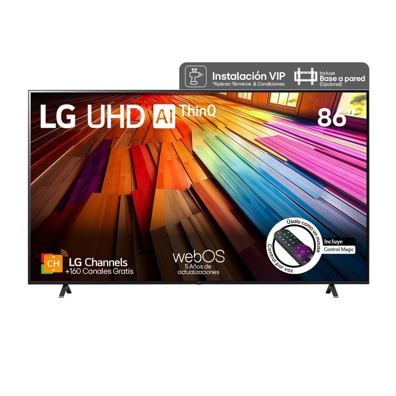 Televisor LG | 86 pulgadas LED 4K UHD | 86UT8050PSB LG | falabella.com