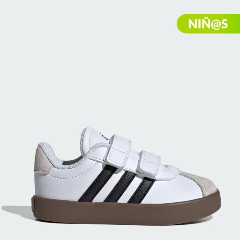 Tenis moda Adidas VL Court 3.0 para Niño con Velcro ADIDAS | falabella.com