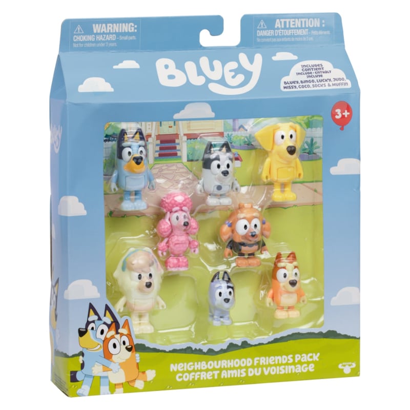 Bluey Amigos De Barrio S11 Fig. X 8 BLUEY | falabella.com