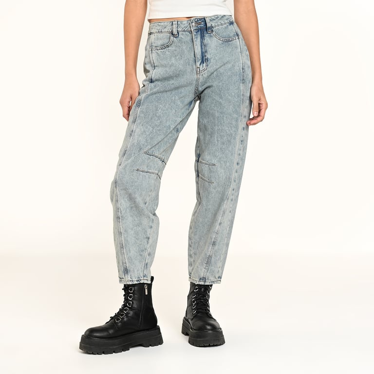 Jean Balloon Mujer Tiro alto Denimlab DENIMLAB | falabella.com