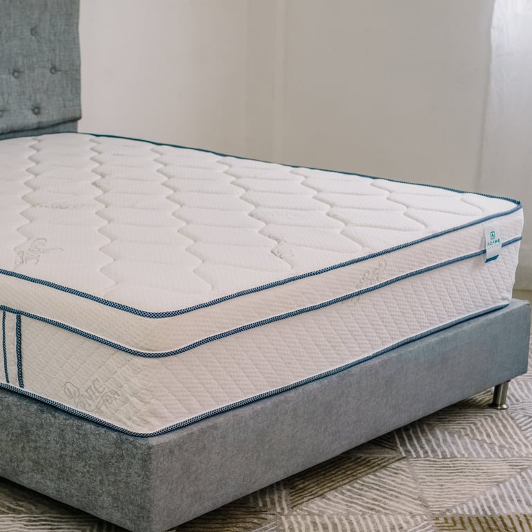 Colchón Sencillo Firmeza Media Ortopédico con Pillow Resortado Luxury ...