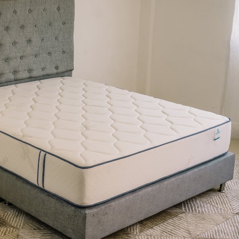 Colchón Sencillo Firmeza Media Ortopédico Resortado Classic 100x190 cm ...