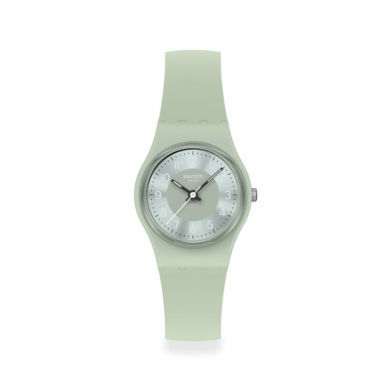 Relojes Swatch Unisex SERENITY OF SAG. Relojes Silicona Verde LG131 ...
