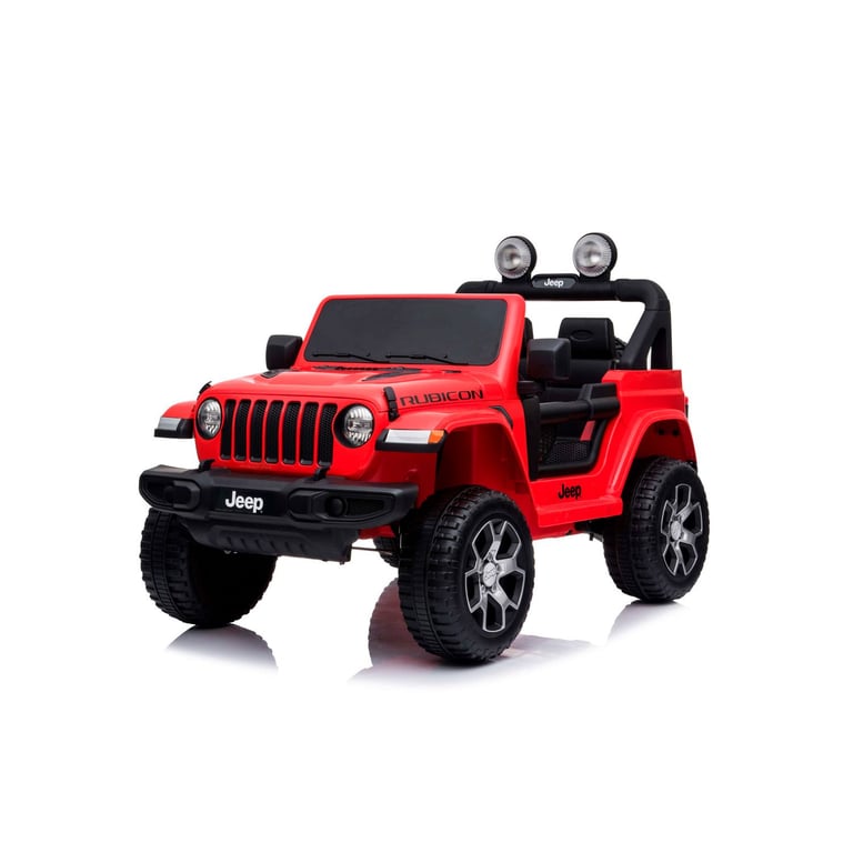 Carro montable Jeep eléctrico Wrangler Rubicon 12V para niños JEEP ...