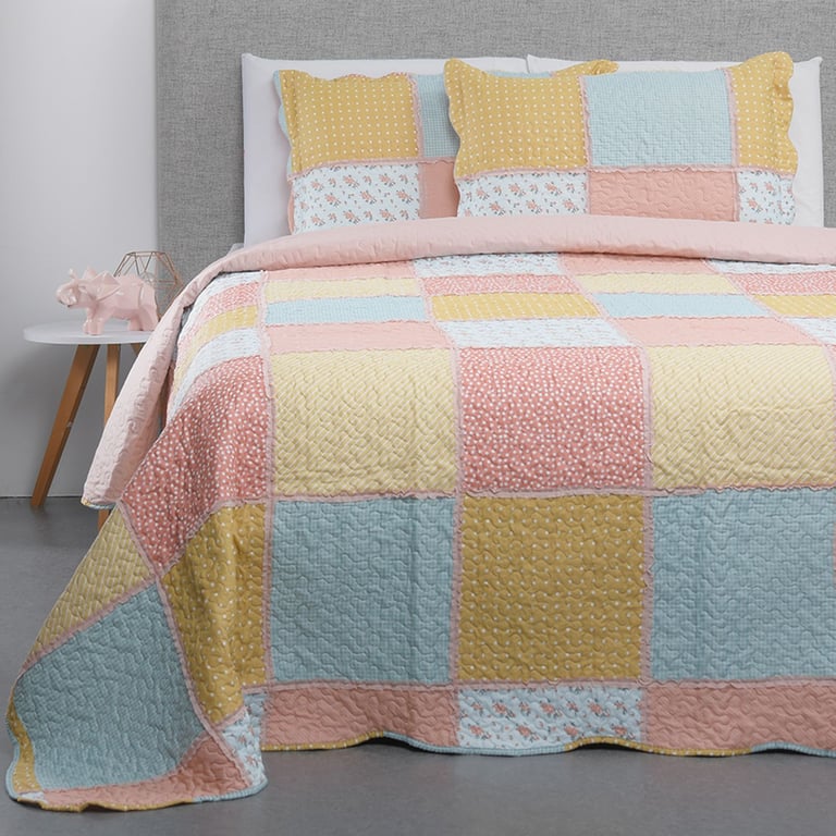 Cubrelecho infantil Poliéster Patch Moda MICA KIDS | falabella.com