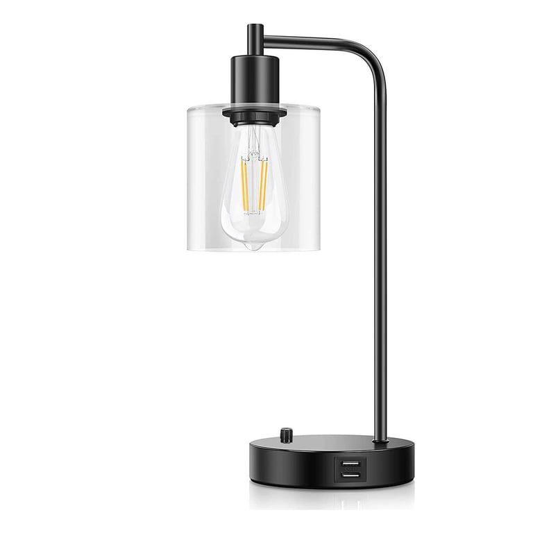 Lámpara de mesa Basement Home Vd 45 X 15 cm con cargador USB BASEMENT ...