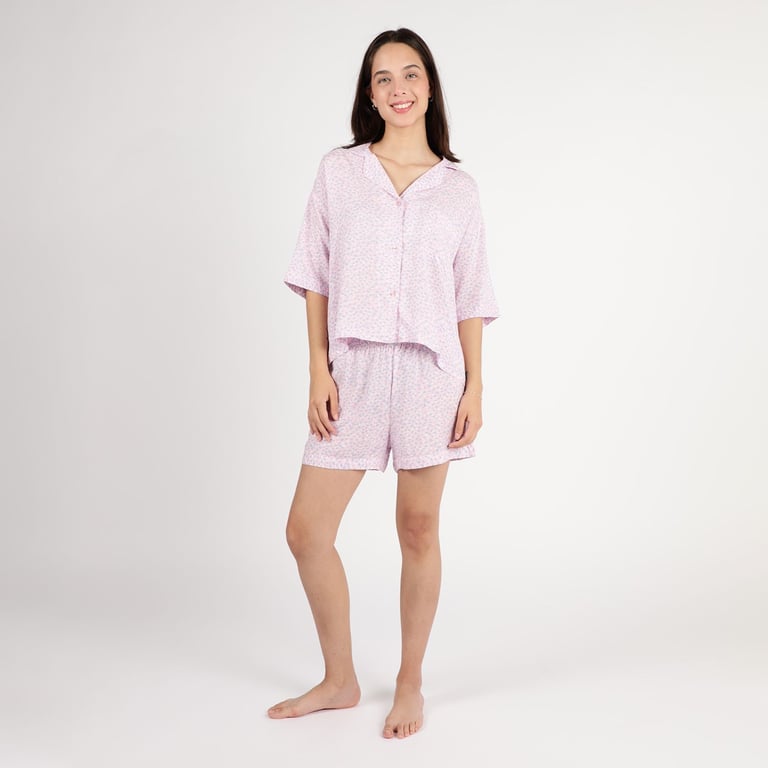 Pijama completa con short para Mujer Corta Manga corta Sybilla SYBILLA ...