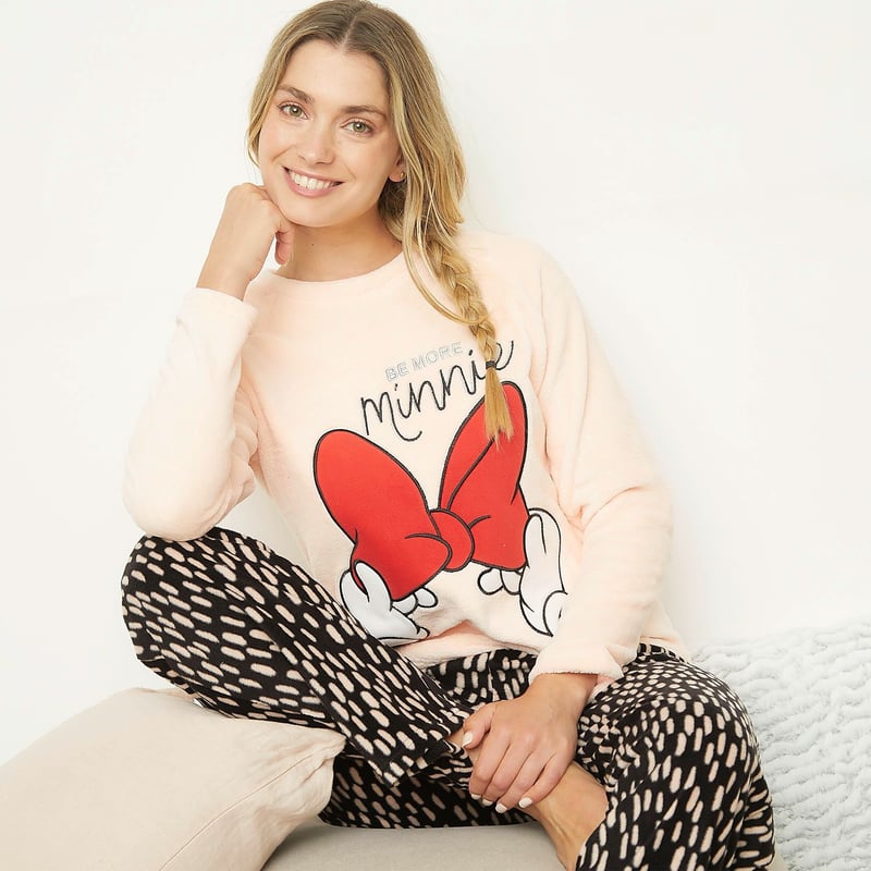 Pijama completa con pantalón Mujer Largo Manga larga Disney DISNEY ...