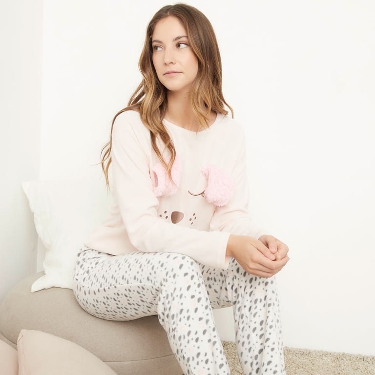 Pijama completa con pantalón para Mujer Larga Manga larga Sybilla ...