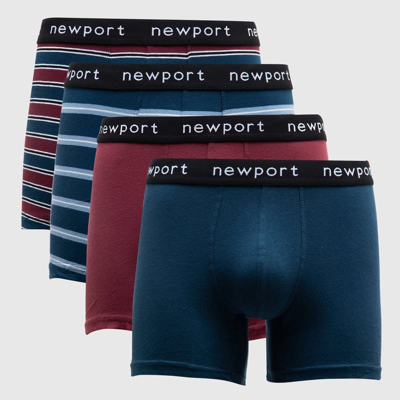 Boxers Hombre Pack de 4 de Algodón Newboat NEWBOAT | falabella.com