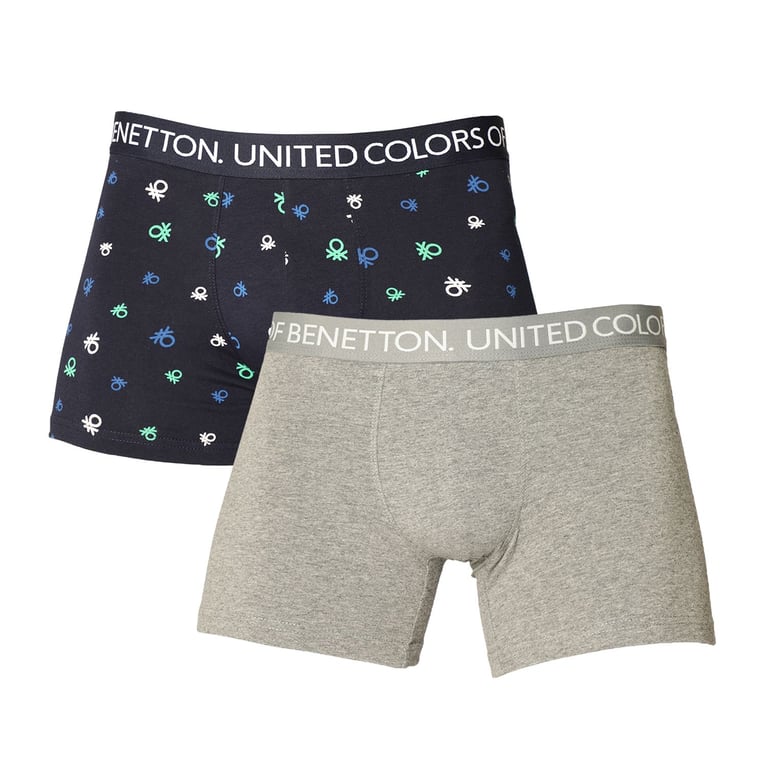 Boxers Hombre Pack de 2 de Algodón Benetton BENETTON | falabella.com