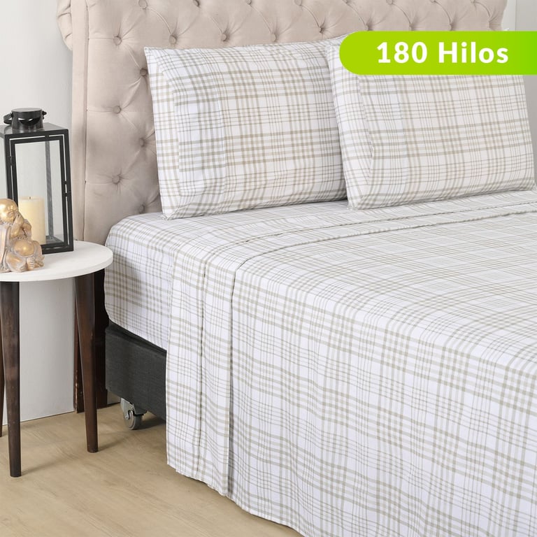 Sábanas de Polialgodón 180 Hilos Suave Roberta Allen Paco. Juegos de ...