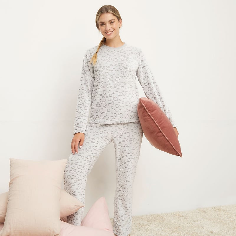 Pijama completa con pantalón Mujer Largo Manga larga Sybilla SYBILLA ...