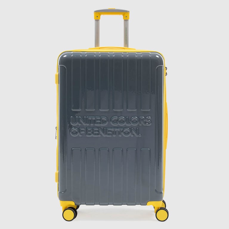 Maleta rígida de viaje 10 Kg Benetton Cabina Ruedas 360° candado TSA ...