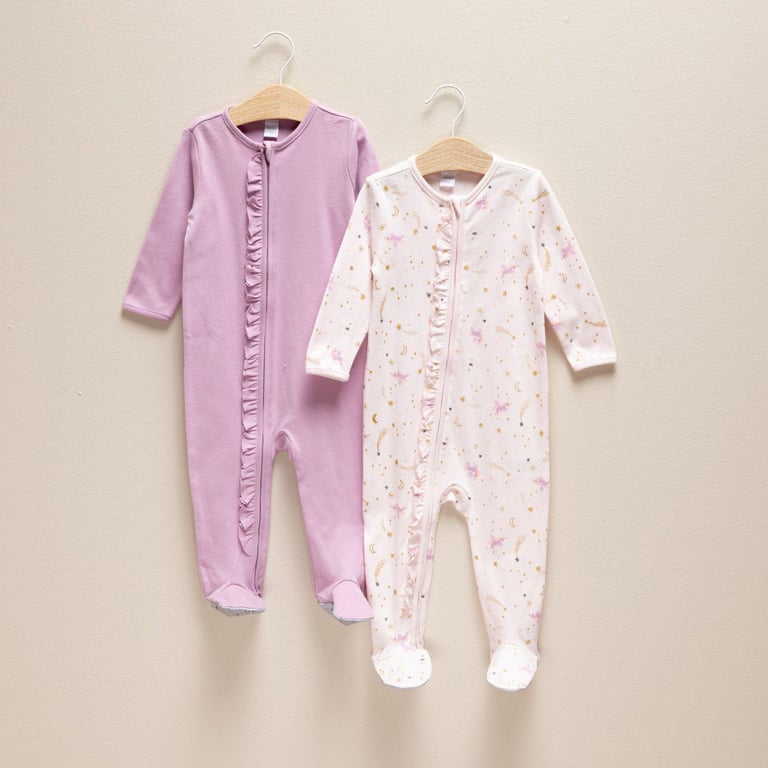 Pijama Bebé niña Pack de 2 unidades Manga larga Algodón Yamp YAMP ...