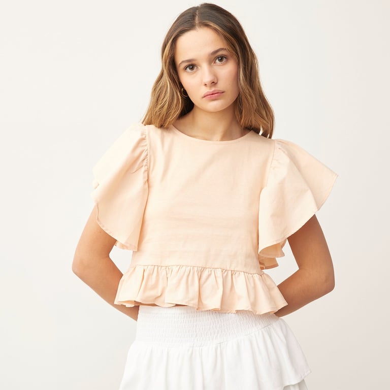 Blusa Mujer Boleros Manga corta globo de Algodón Sybilla SYBILLA ...