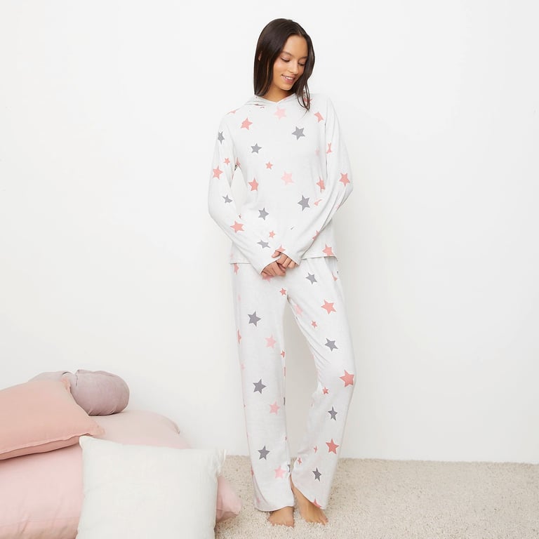 Pijama completa con pantalón Mujer Manga larga Sybilla SYBILLA ...