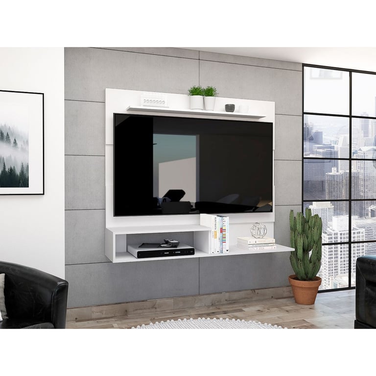 Panel para TV Moderno de 140 x 120 x 315 cm para Televisores de Hasta ...