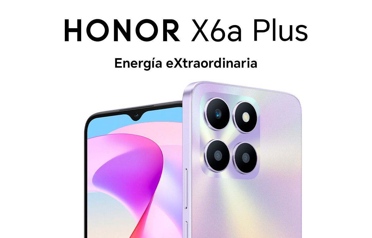 Celular HONOR X6a Plus 256GB | 6GB RAM | Cámara posterior 50MP | Cámara ...