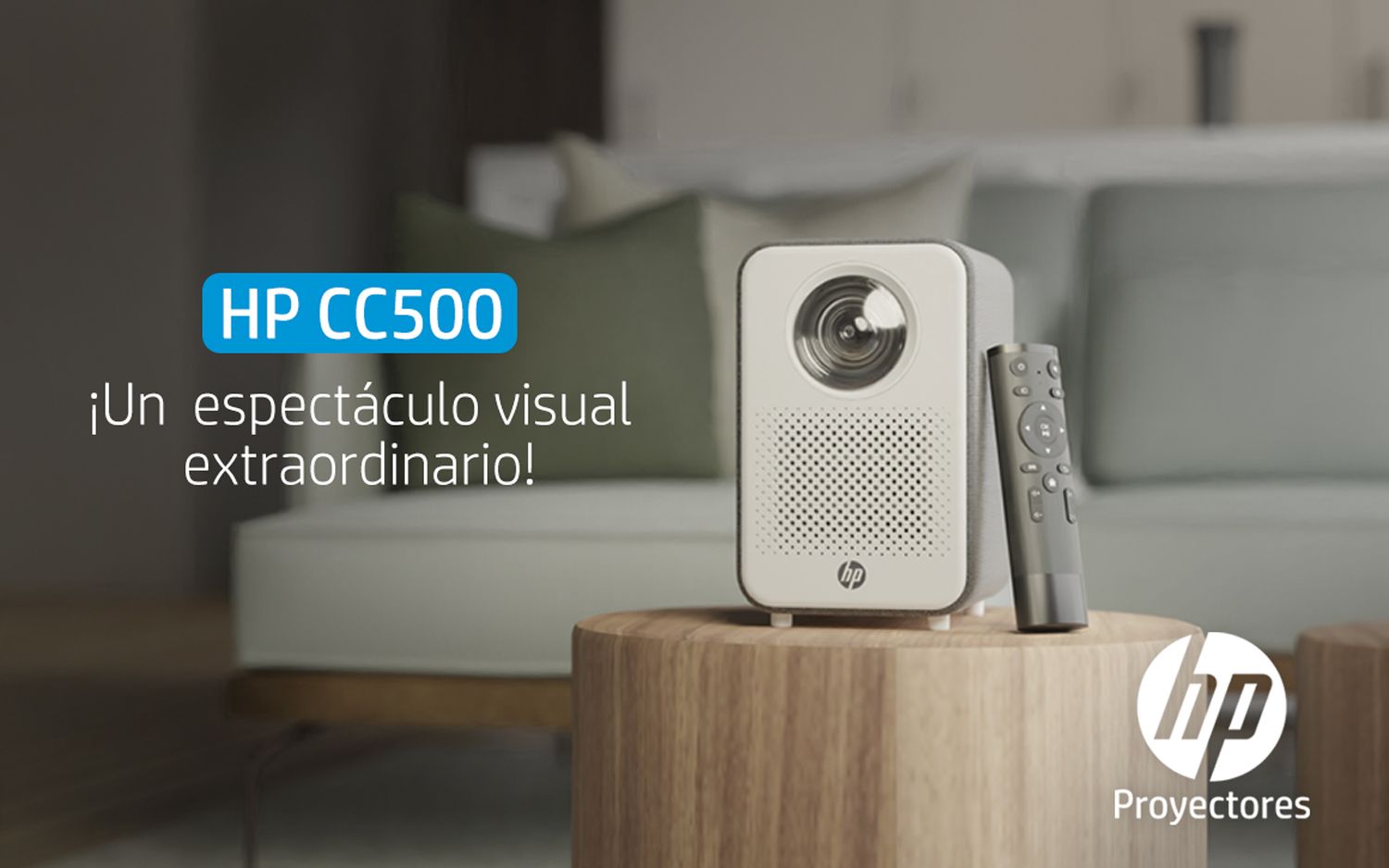 Proyector portátil HP CC500 Full HD 500 LED LUMENS HP | falabella.com