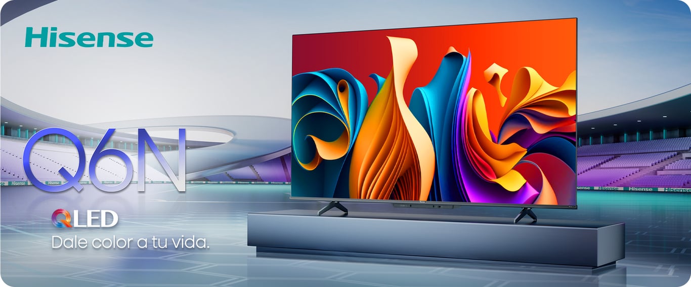 Televisor Hisense | 55 pulgadas QLED 4K UHD | 55Q6N HISENSE | falabella.com