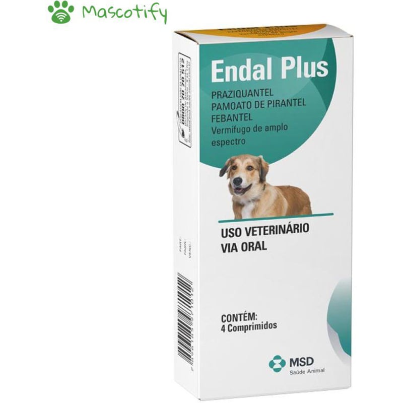 Endal Plus x4 tab - Antiparasitario para perros GENERICO | falabella.com