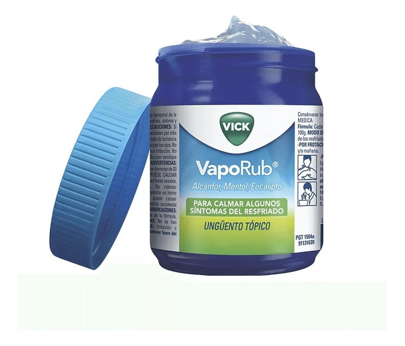 Vick vaporub ungüento mentol síntomas resfriado 100g VICK | falabella.com