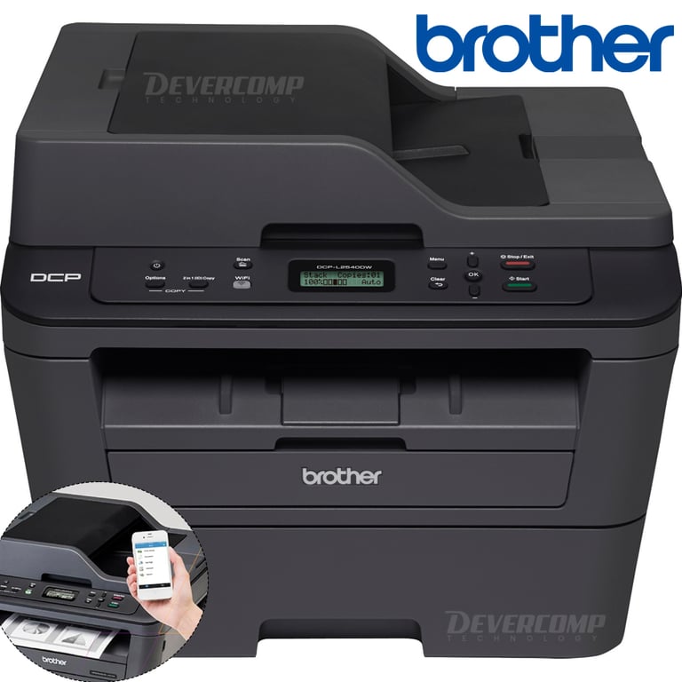 Impresora Brother DCP-L2540DW Multifunción Laser monocromática Wifi BROTHER | falabella.com