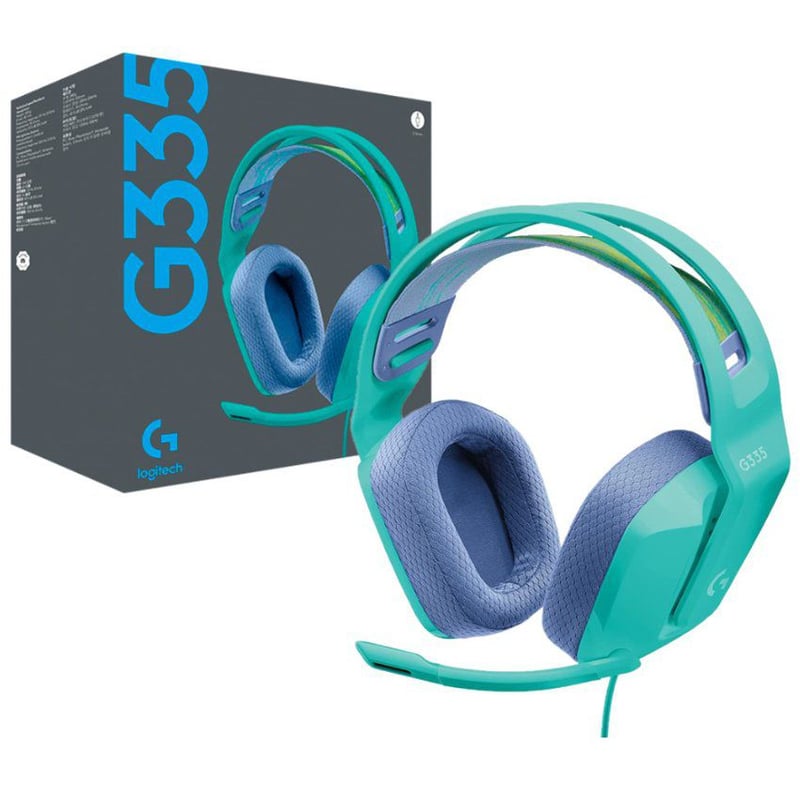 Audifono Gamer Logitech G335 35mm Mint LOGITECH | falabella.com