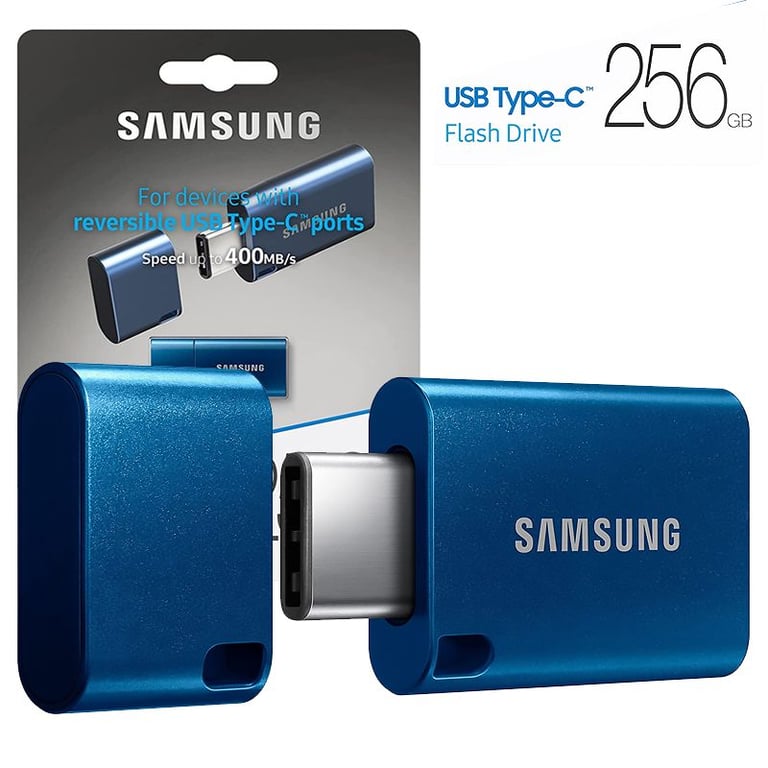 Samsung Memoria USB Type-C 400mbs 256GB Metal Impermeable SAMSUNG ...