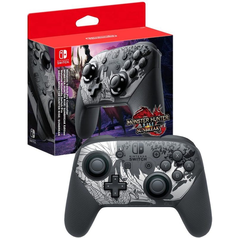 Mando pro controller nintendo switch edicion monster hunter sunbreak ...
