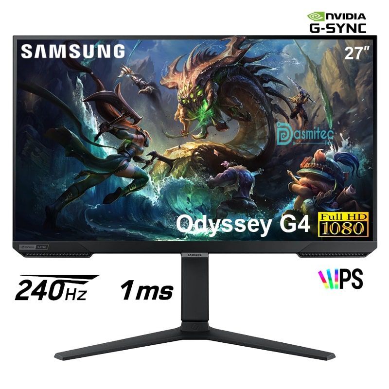Monitor Samsung 27” LS27BG402EN Odyssey G4 240hz 1ms IPS FHD SAMSUNG ...