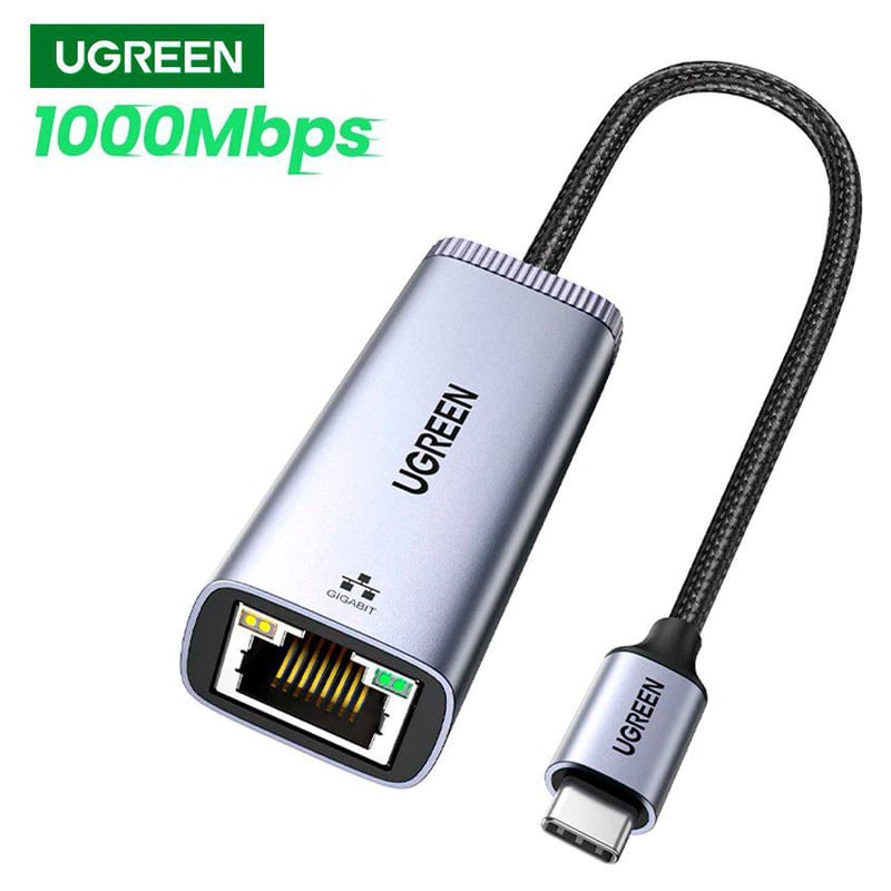 Adaptador usb c a ethernet rj45 ugreen aluminio UGREEN | falabella.com