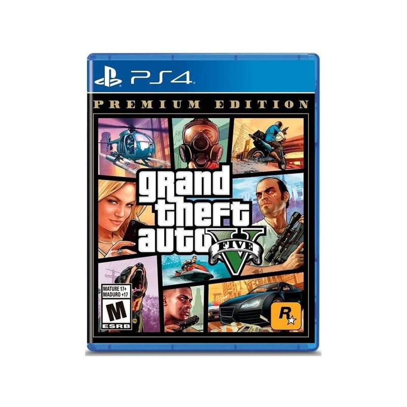 Grand Theft Auto V Premium Ps4 GTA SONY | falabella.com