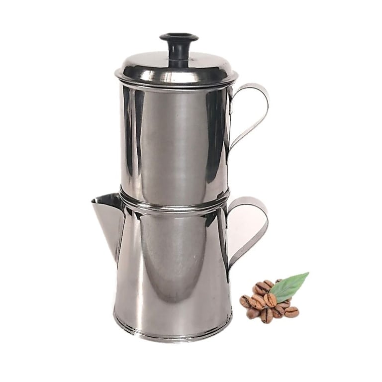 Cafetera de Acero Inoxidable 450 ML Gota a Gota - Ichimatsu GENERICO ...
