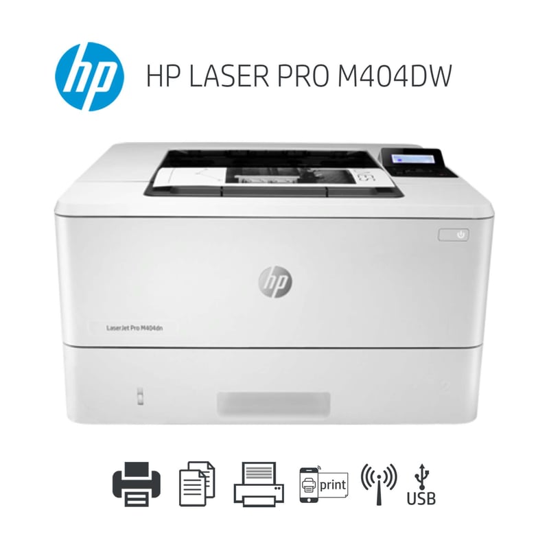 Impresora Laser HP Laserjet Pro M404dw Wifi HP | falabella.com