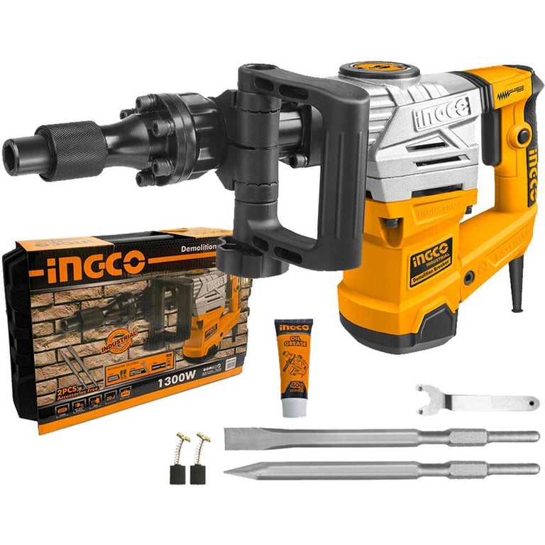 ROTOMARTILLO DEMOLEDOR HEXAGONAL 1300W 20J INDUSTRIAL INGCO - PDB13008 ...