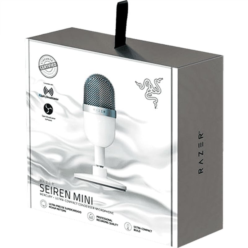 Micrófono Gamer Razer Seiren Mini USB Supercardioide USB Mercury RAZER ...