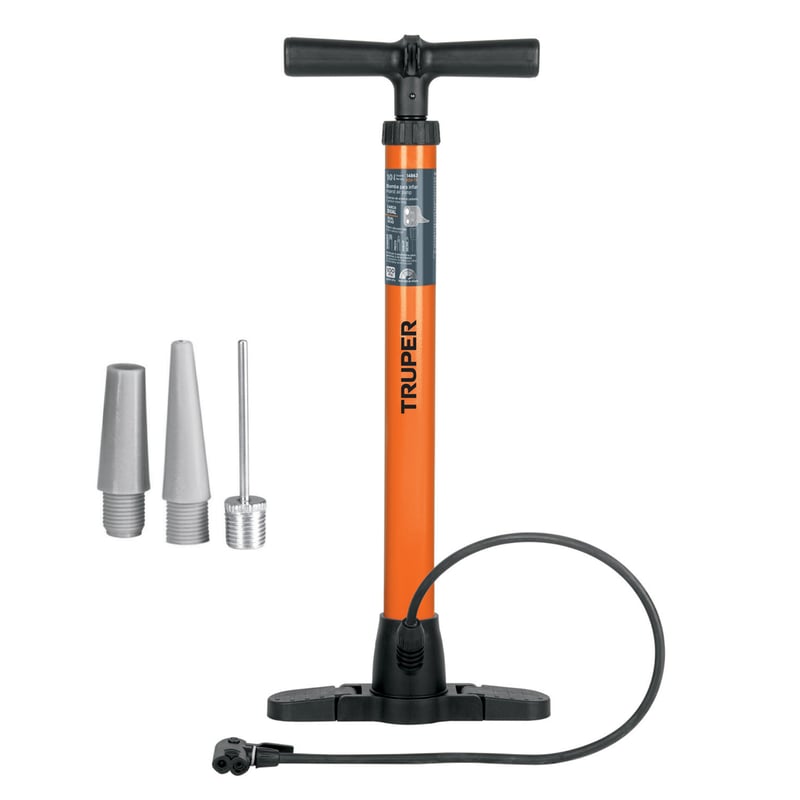 Inflador para Bicicleta Bomba de Aire 100PSI Truper TRUPER | falabella.com