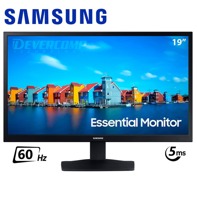 Monitor Samsung 19" HD TN, 60 Hz HDMI / VGA SAMSUNG | falabella.com