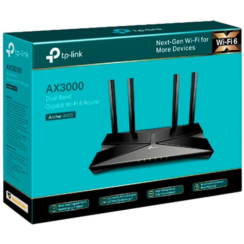 Router Tp-link Archer Ax50 Dual Band Gigabit Wi-fi 6 Ax3000 TP LINK ...