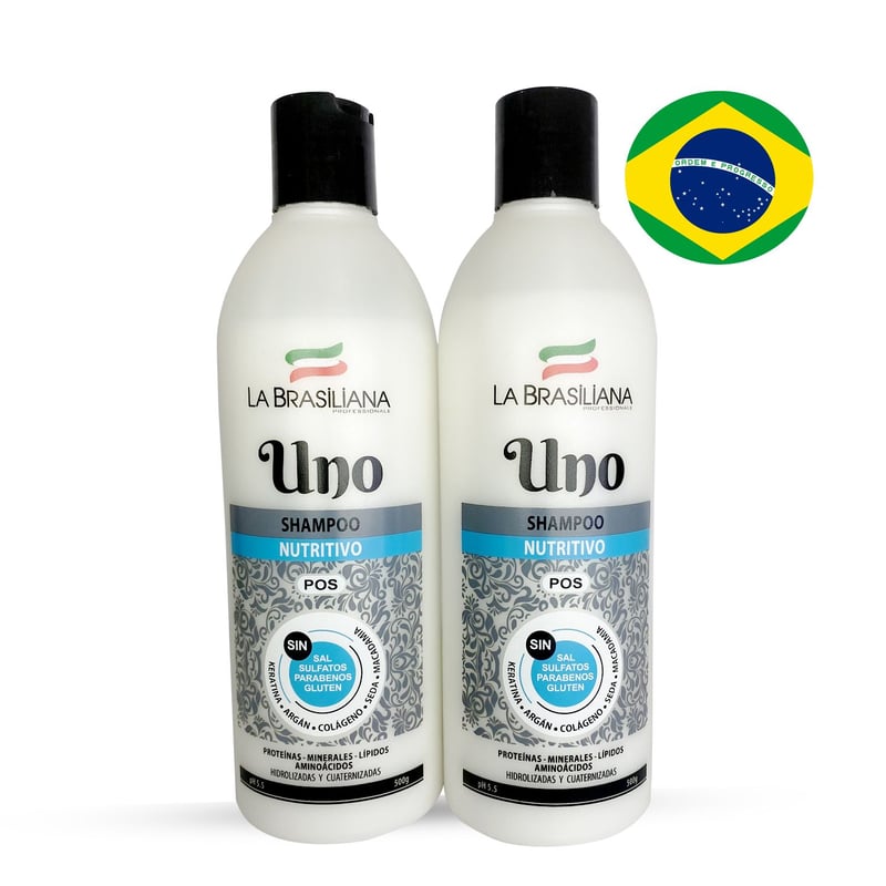 Shampoo post alisado Sin Sal Por 2 - La Brasiliana LA BRASILIANA ...