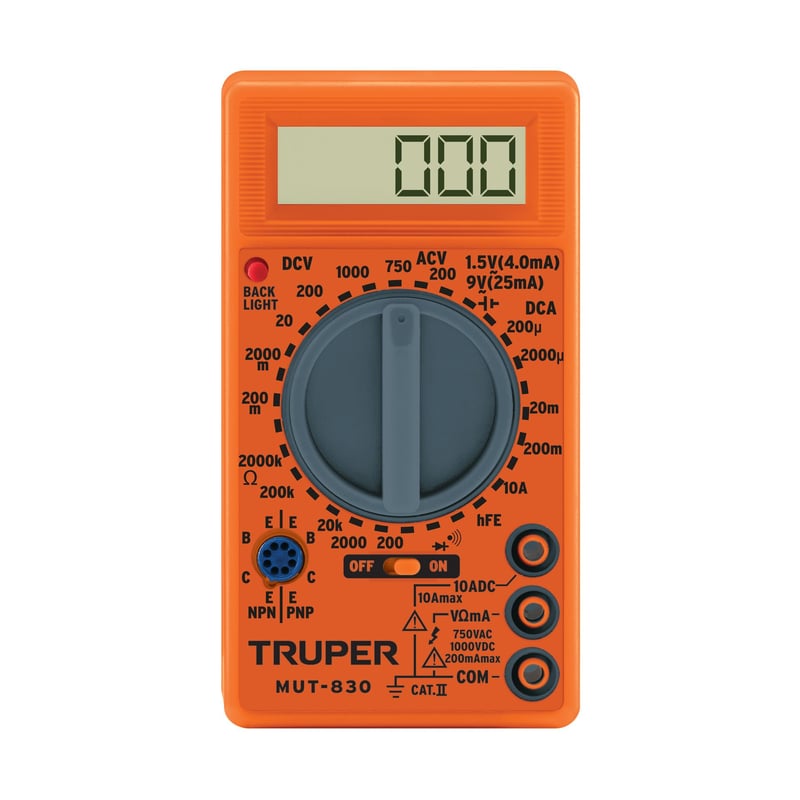 Multímetro Digital Multitester Truper TRUPER | falabella.com
